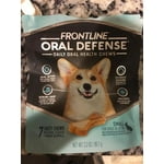 Frontline Oral Defense Dental Chews for Small Dogs, 28 Chews - Walmart.com