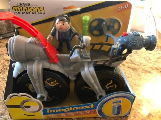 Imaginext Minions The Rise of Gru Grus Rocket Bike - lktech.vn