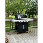 Weber Genesis E-325s 3-Burner Liquid Propane Gas Grill in Black with ...