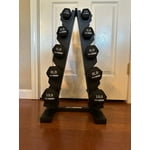 HolaHatha Fitness Dumbbells Set: 3, 5, 8 Pound Hand Weights with ...