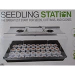 Viagrow Seedling Station Deluxe Kit with LED Grow Light, Propagation ...