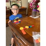 Learning Resources Pattern Blocks Smart Pack, Developmental Toy, Shapes ...