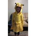 Pokemon Girls Pikachu Hoodie Dress: Cosplay Outfit Costume - Walmart.com