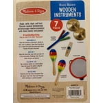 Melissa & Doug Music Makers 7-Piece Wooden Musical Instrument Set ...