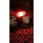 Mainstays 100 Lumen Solar Powered Color Change LED Spotlight Color ...