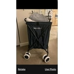 Versacart Folding Utility Cart, Compact Collapsible Design, Blue, 120 ...