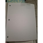 Ecokind by U Style Green Scalloped 1 Subject Notebook, College Rule, 8. ...