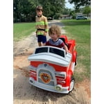 Nickelodeon's PAW Patrol: Marshall Rescue Fire Truck, Ride-On Toy by ...