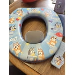Bluey Soft Potty Seat for Potty Training, with Hanging Storage Hook ...