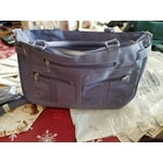 Collections Etc Women's Double-Handle Shoulder Handbag with Zippered 6 ...