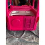 12V Power Wheels Barbie Dream Camper Battery-Powered Ride-On with Music ...