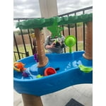 Step2 Kids Outdoor Tropical Rainforest Water Table Playset with Splash ...