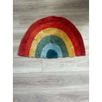Mainstays Rainbow Shaped Bedroom Rug 20 x 30 Inches - Walmart.com