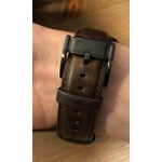 Fossil Men's BQ1009 Rhett Chronograph Wrist Watch, Brown Leather Strap ...