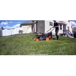 "Yard Max 22"" 201cc 6 Speed CVT RWD 3-in-1 Gas Powered Lawn Mower ...