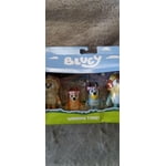 Bluey Wedding Time Toys: 4-Pk Figures- Uncle Rad, Frisky, Bluey & Bingo ...
