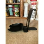 Mainstays Spoon Rest and Pot Lid Holder Black Metal - Walmart.com
