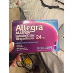 Allegra 12 Hour Allergy Medication, Non-Drowsy, Fast, Multi-Symptom ...