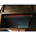 First Alert Portable Steel File Box, Secure Document Storage with Key ...