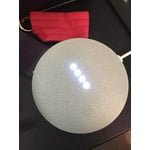 Google Home Mini Aqua - Voice Assistant Enabled Smart Device - Walmart.com