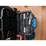 HART 3-in-1 16-Inch Rolling Plastic Tool Box, Black and Blue - Walmart.com