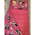 Disney Minnie Mouse Plush Toddler Nap Mat, Pink, Preschool Girl ...