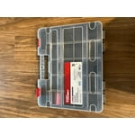 Hyper Tough 2-Pack Organizer, Stackable Plastic with 8 Movable Dividers ...