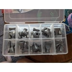6 Pack: Bead Storage Box with Adjustable Compartments by Bead Landing ...