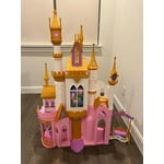 Disney Princess Ultimate Celebration Castle, 4ft Tall Doll House with ...