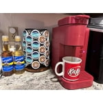 Keurig Storage Carousel, Holds up to 49 K-Cup Pods, Wood and Wire ...