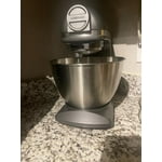 Farberware Professional Stand Mixer, 4.7 Quart, 6 Speed, Gun Metal with ...