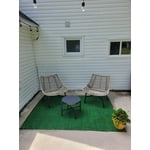 Mainstays Skyler Steel 3-Piece Wicker Rope Chat Set, Grey - Walmart.com