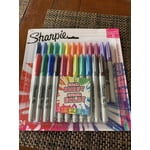 Sharpie Color Burst Permanent Markers, Fine Point, Assorted Colors, 24 ...