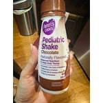 Parent's Choice Pediatric Shake Chocolate 8 oz Bottle, 16 Shakes with ...