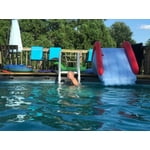 Swimline, Super Water Slide Inflatable Pool Toy, 94"x37"x40" Blue ...