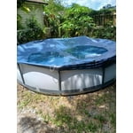 Intex Durable Plastic Swimming Pool Cover, Fits 12 ft. Pools - Walmart.com