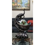 Design Toscano Peacock's Bounty Centerpiece Sculptural Bowl - Walmart.com