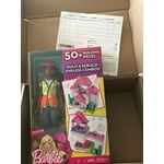 Barbie Mega Bloks Builder Doll with 50+ Brick Pieces - Walmart.com
