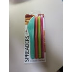 Joie Spreaders 4pc, Assorted Set of Spreaders for Cream Cheese, Jams ...