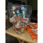 Way to Celebrate 4.5 Quart Acrylic Skull Bowl, Clear with Luster ...