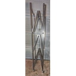 Origami R3 Foldable 3-Tiered Metal Shelving Unit & Storage Rack with ...