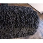 Mainstays Casual Solid Black Shag Indoor Runner Rug, 1'9"x5' - Walmart.com