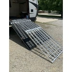 Black Widow MF-12038 Aluminum 10' Folding Arched Folding Motorcycle ...