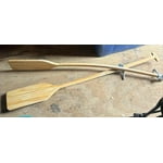 "Propel Paddle Gear 48"" Lightweight Wooden Canoe Paddle by Shoreline ...