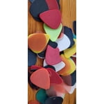 Assorted Colored Guitar Picks Set, 100 Picks, 351 Style, Free Shipping ...