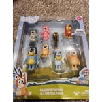 Bluey Poseable Toys Pack - Family and Friends 2.5 inch Action Figure ...