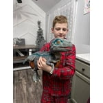 Jurassic World Animatronic Hand-Controlled Baby Blue Dinosaur Puppet ...
