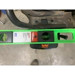 Hyper Tough 24 inch Level with plumb, square and 45 degree measurement ...