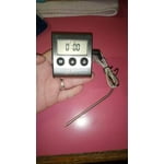 Taylor Digital Wired Probe Programmable Meat Thermometer with Timer ...