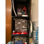 Juggernaut Storage 16QT Heavy-Duty Plastic Square Milk Crate Black ...